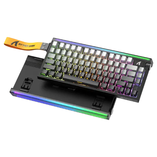 ATTACK SHARK R85 HE Grey Gradient – 8K Rapid Trigger